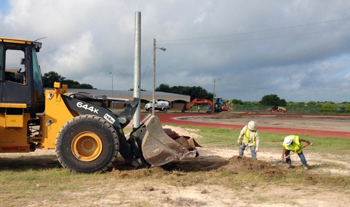 Hellas Construction Begins Design-Build Project for Athletic Complex in Freer, Texas